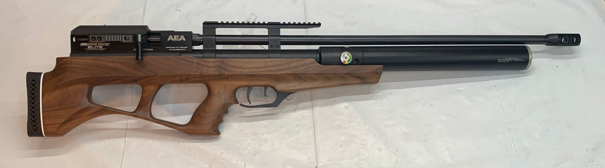 AEA CHALLENGER ELITE REGULATED BIGBORE BULLPUP .35, .45, .50 & .51 CAL ... AEA CHALLENGER ELITE REGULATED BIGBORE BULLPUP .35, .45, .50 & .51 CAL ...