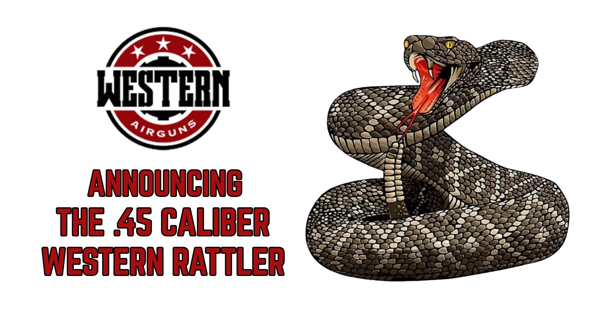 WESTERN RATTLER .45 CALIBER - TAKING PRE ORDERS ONLY – Fox Air Power LLC