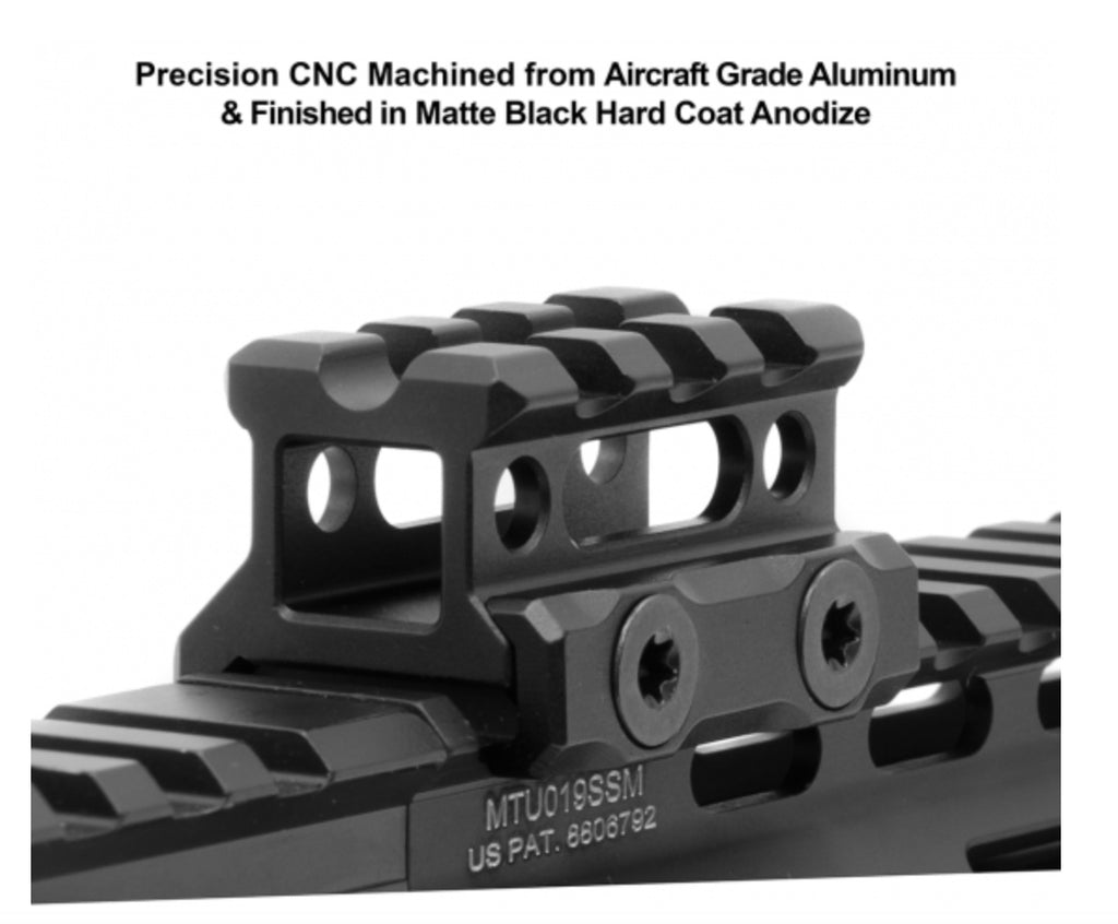 UTG SUPER SLIM PICATINNY RISER MOUNT, 0.75" HEIGHT, 3 SLOTS – Fox Air ...