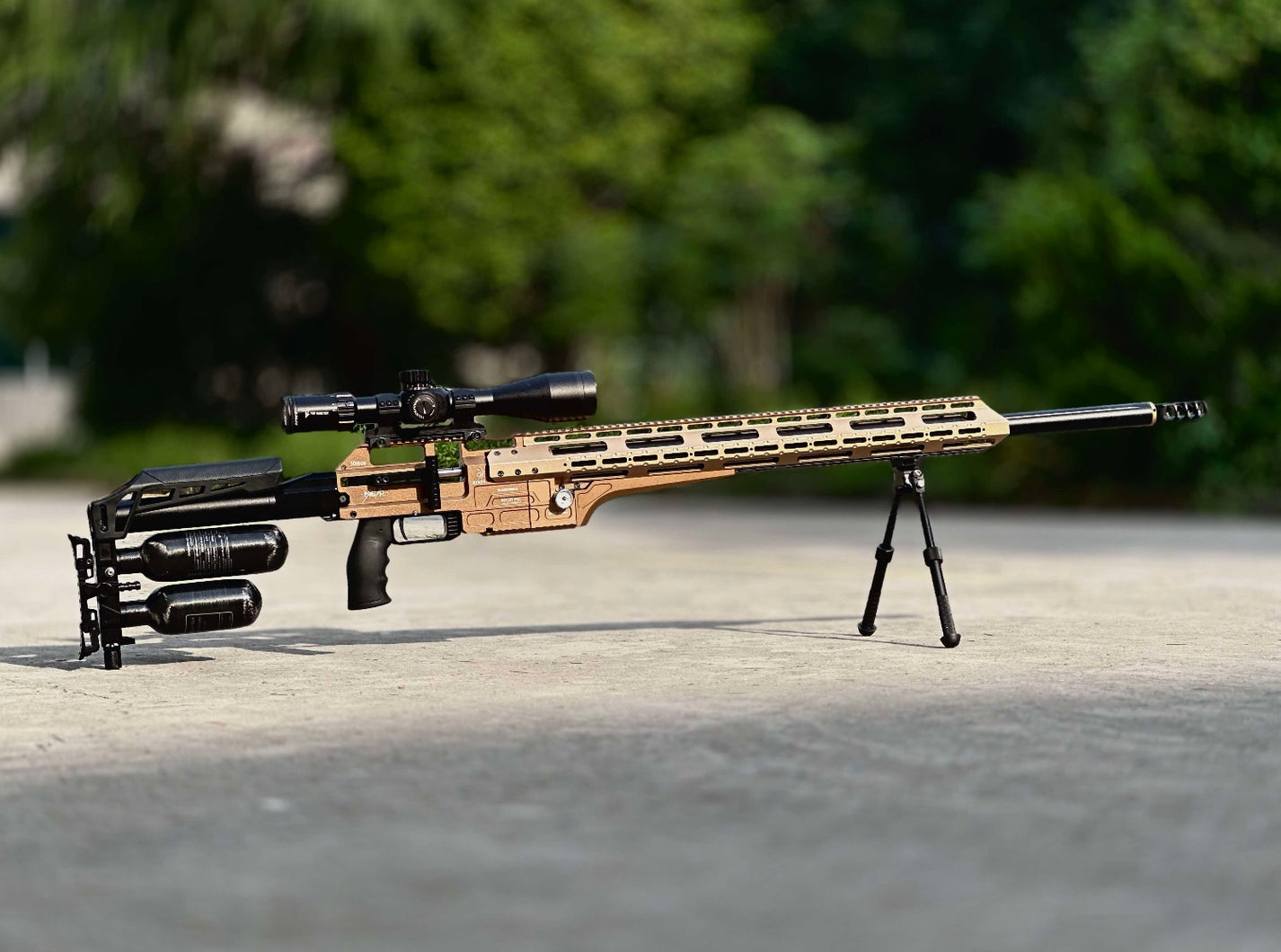 BINTAC MCAR .45 COMPETITION AVAILABLE NOW - 4500PSI VERSION NOW - 7000 ...