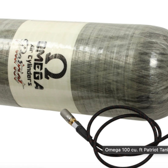 Omega 100 cu. ft (V 9.0L) Patriot CF Tank with HP3 valve – Fox Air ...