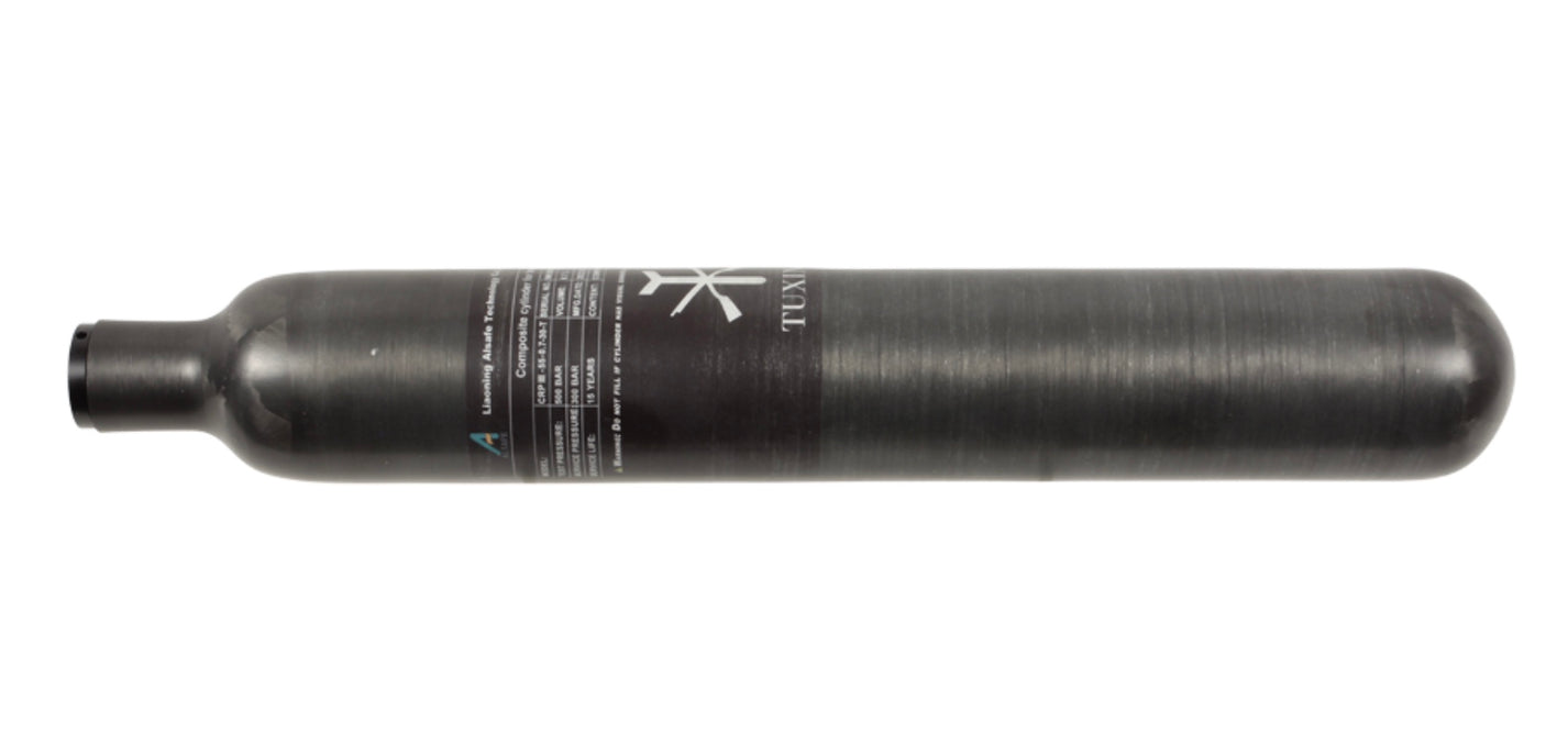 OMEGA 700cc 4500PSI CARBON FIBER BOTTLE WITH VALVE – Fox Air Power Inc
