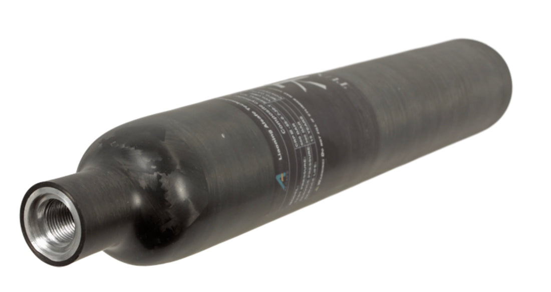 OMEGA 700cc 4500PSI CARBON FIBER BOTTLE NO-VALVE M18X1.5 THREADS – Fox ...