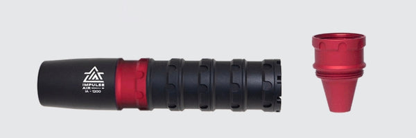 IMPULSE AIR EXTRA BAFFLE .25 CALIBER 1350 MODEL RED – Fox Air Power Inc