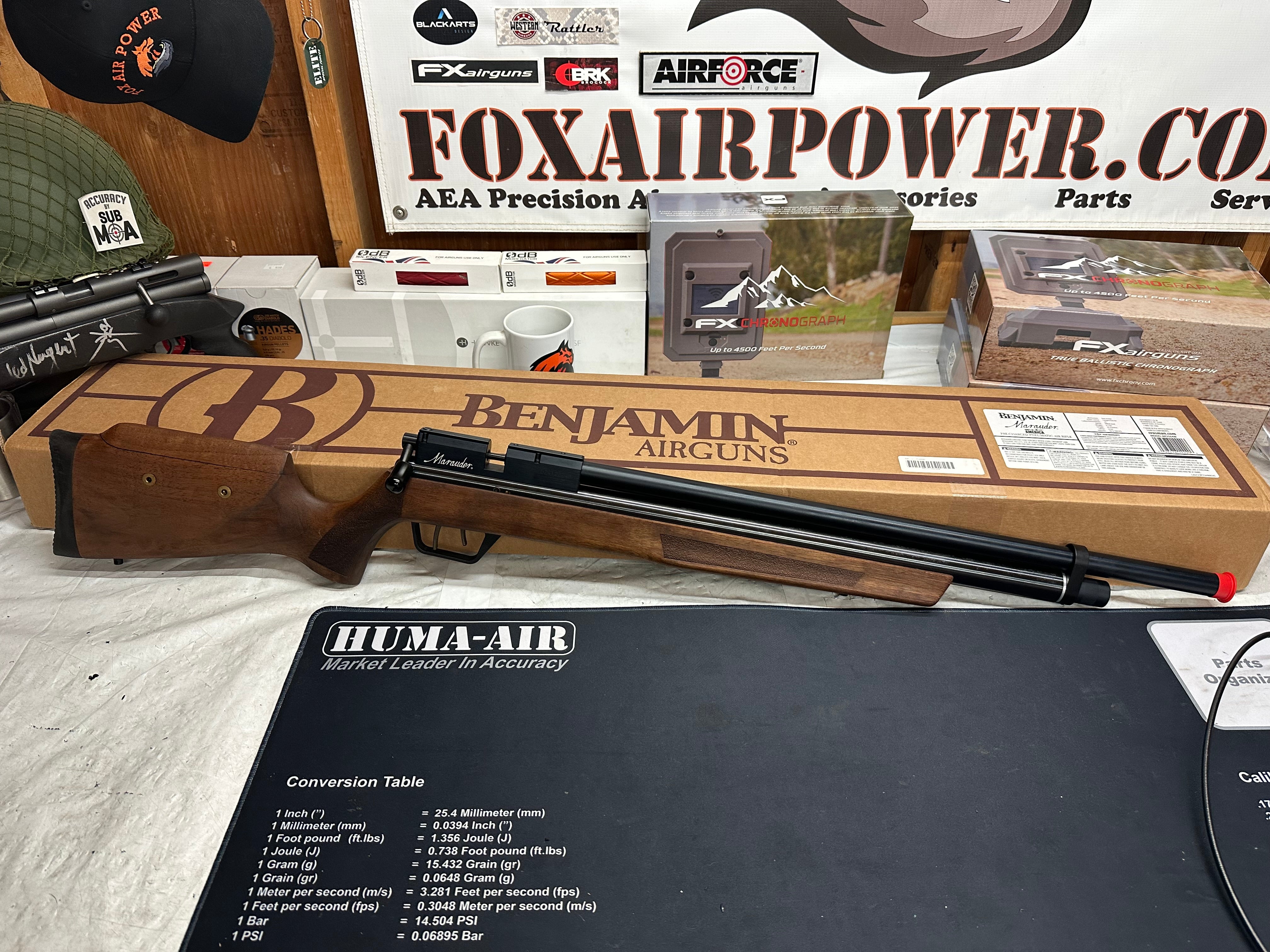 HOT DEALS BENJAMIN MARAUDER .25 CAL DEMO GUN – Fox Air Power Inc