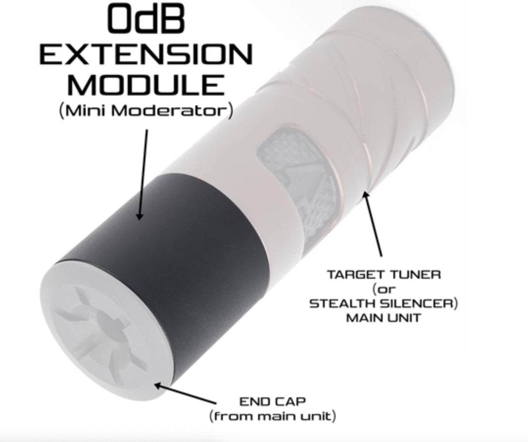 0dB AIRGUN MODERATORS – Fox Air Power Inc