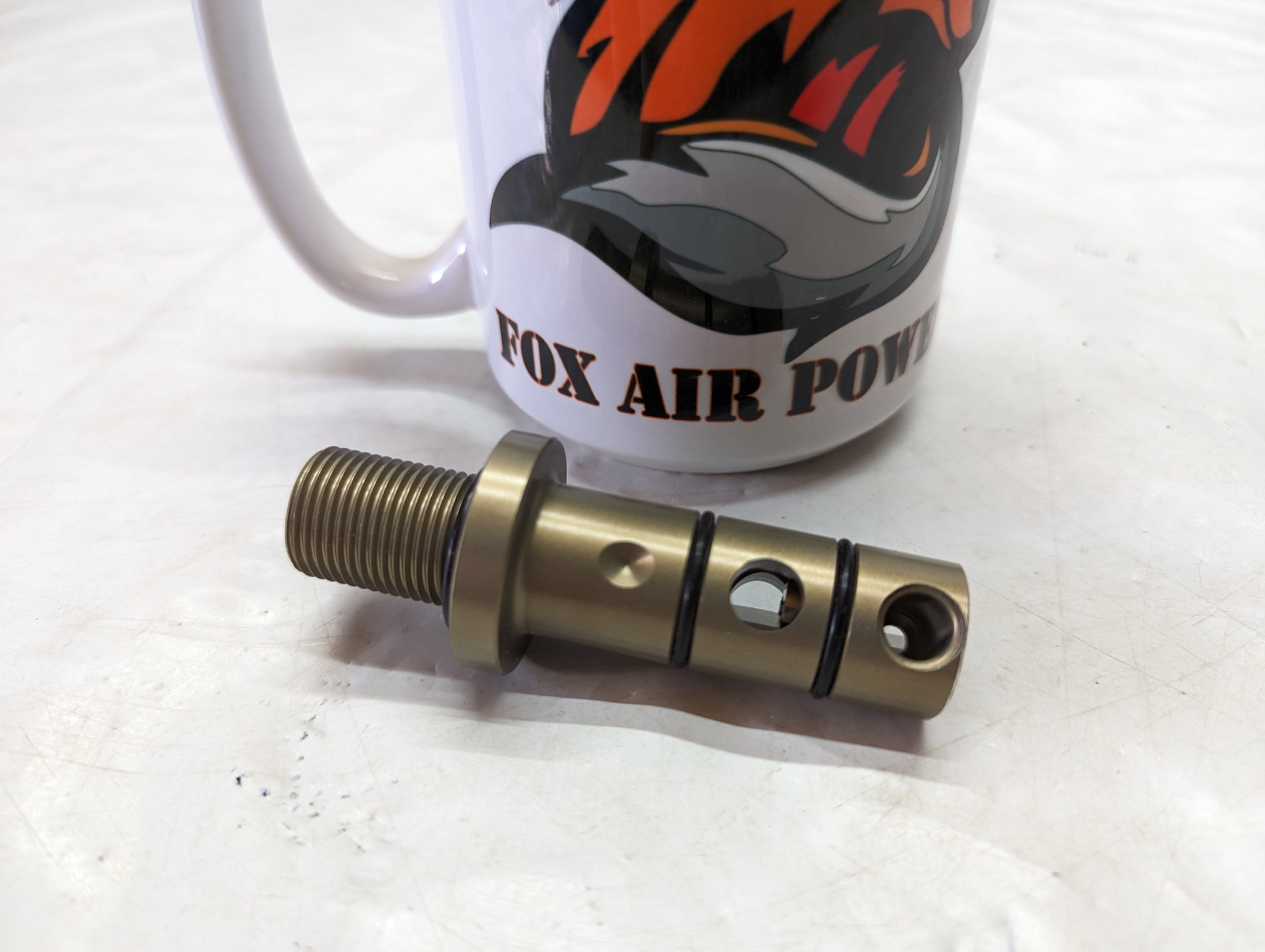 FRONT CARBON FIBER BOTTLE ADAPTER FOR AEA TERMINATOR MODELS – Fox Air ...