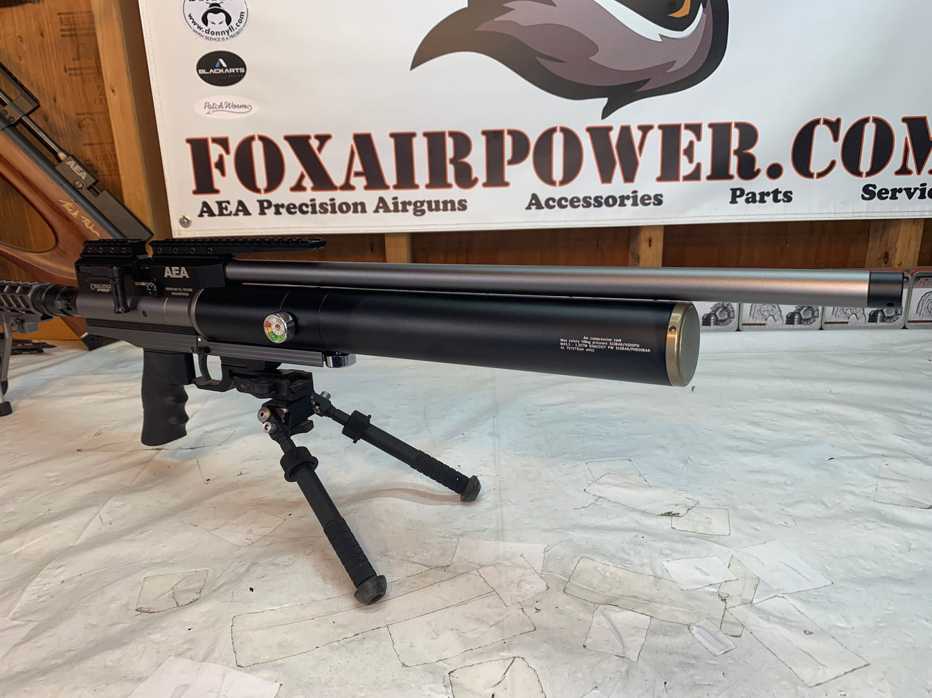 AEA CHALLENGER PRO, REGULATED .22, .25, .30 & .35 – Fox Air Power Inc