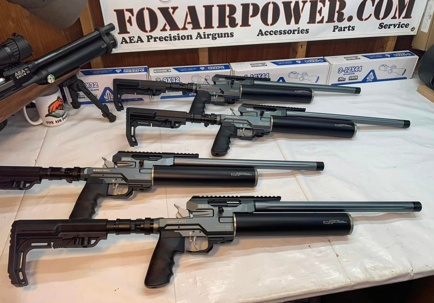 AEA ELEMENT MAX BIG BORE .45CAL .50CAL .510CAL & .58CAL – Fox Air Power Inc